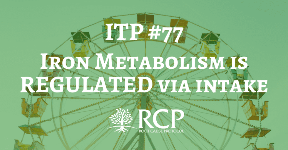 Iron Toxicity Posts | The Root Cause Protocol